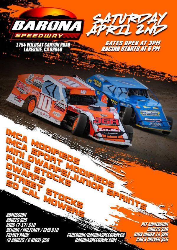 Posts – Barona Speedway