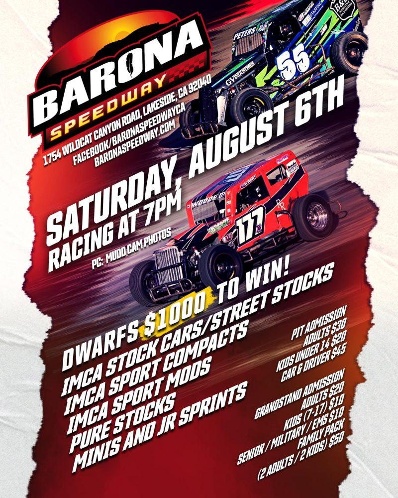 Posts – Barona Speedway