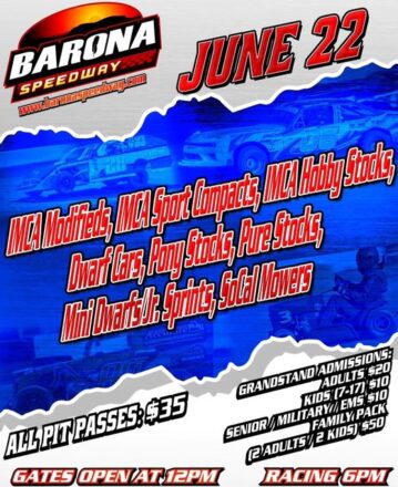 Barona Speedway – 1/4 MILE CLAY OVAL